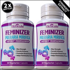 180 Herbal FEMINIZER Sex Change Pills Female Hormone Estrogen Breast ...