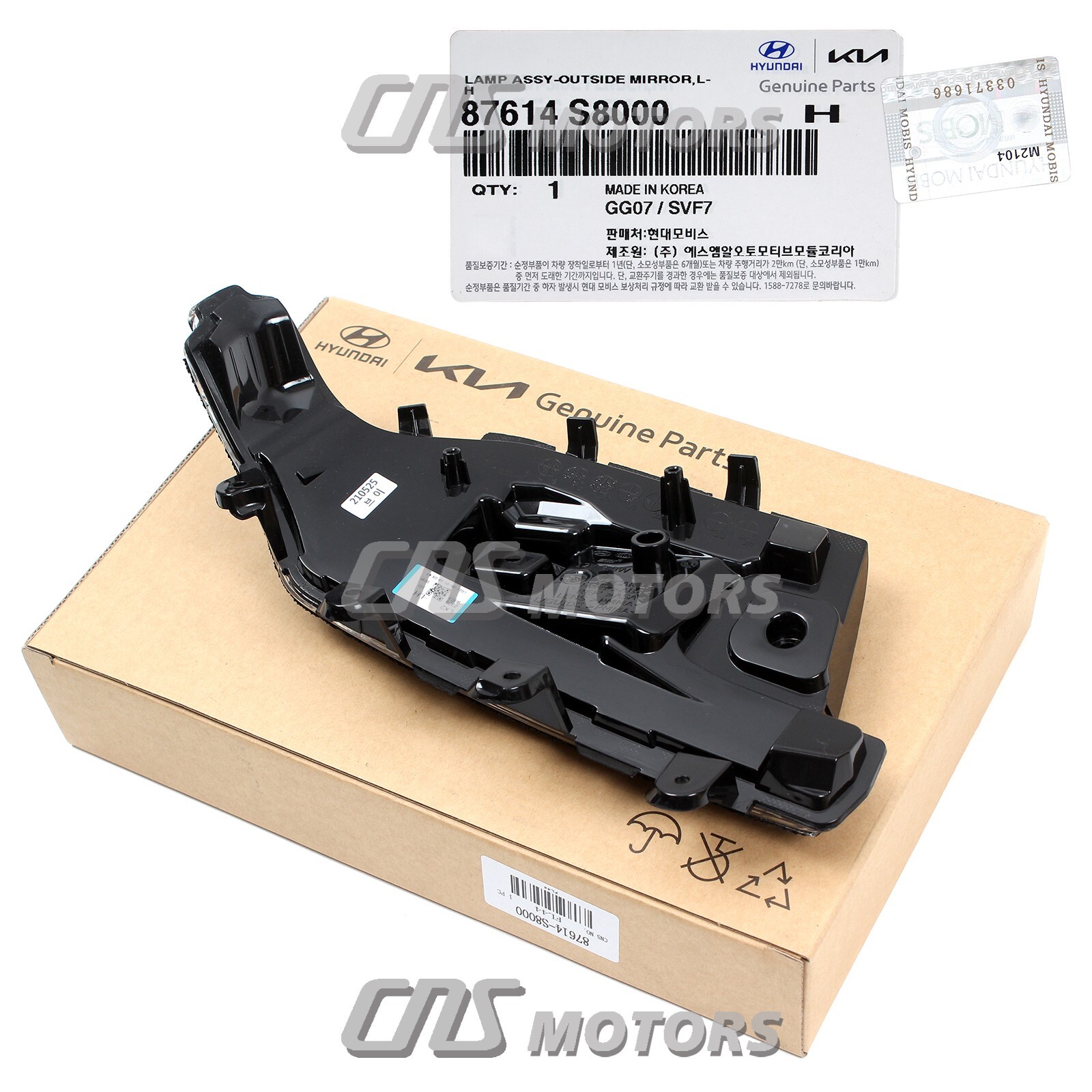 ⭐GENUINE⭐ Outside Mirror Signal Lamp LEFT for 20-24 Hyundai Palisade ...