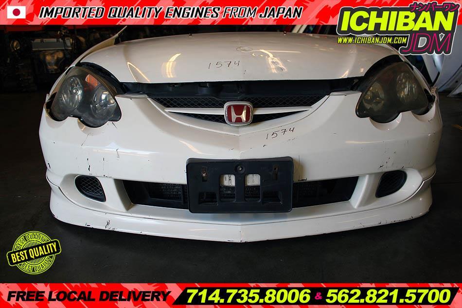 JDM RSX DC5 FRONT NOSE CUT INTEGRA TYPE R HEADLIGHTS BUMPER FENDER 02 ...