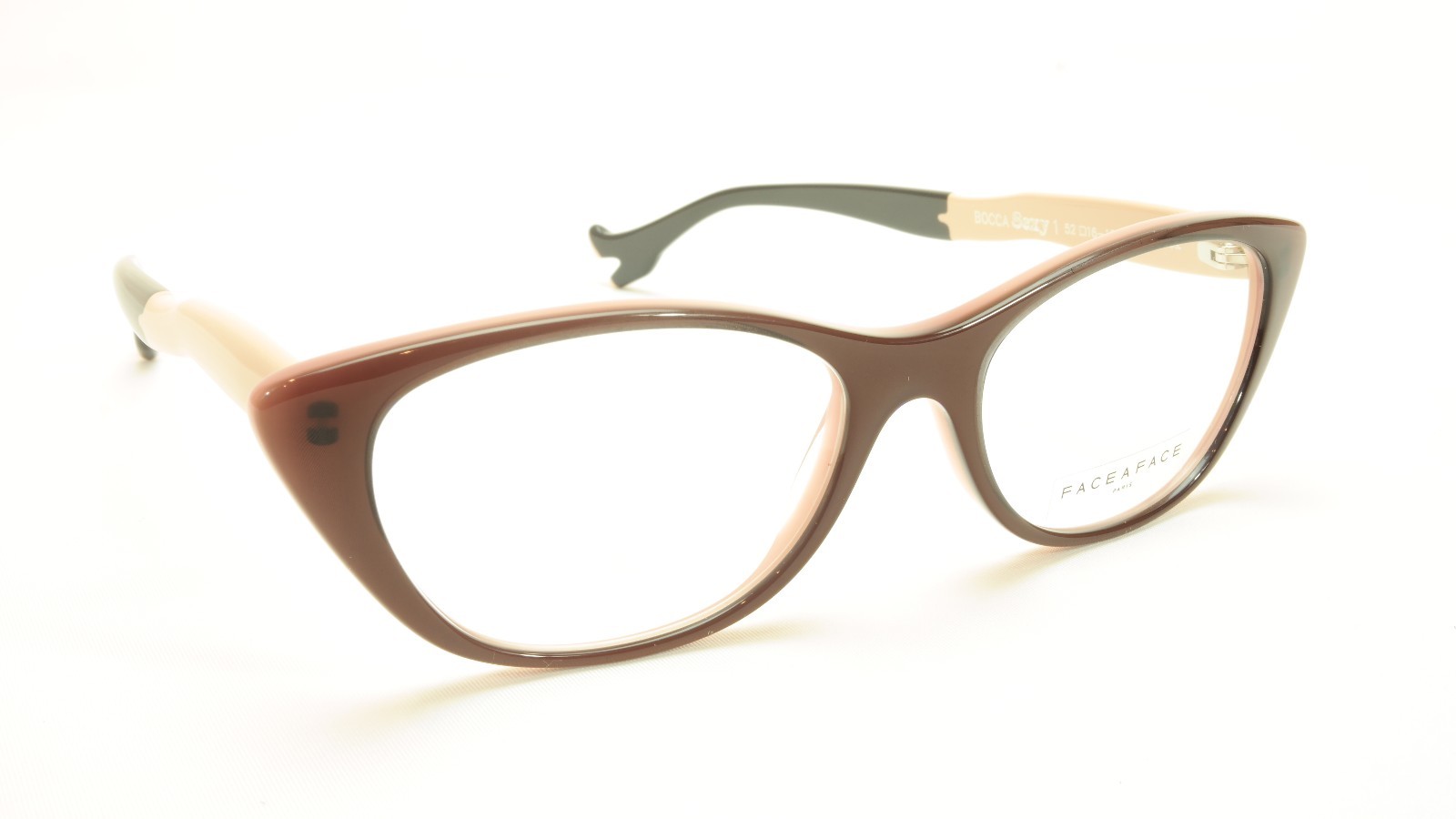 Authentic Face A Face Bocca Sexy 1 Col 2032 Dark Mauve Pink Eyeglasses ...