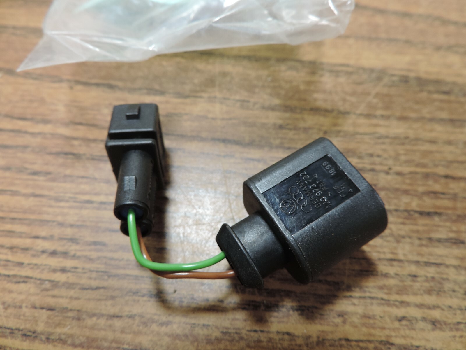 VW Audi Fog Driving Light Bulb Wiring Connector 1J0973722 | eBay