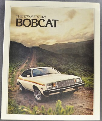 1979 Mercury Bobcat Brochure Runabout Villager Wagon Excellent Original ...