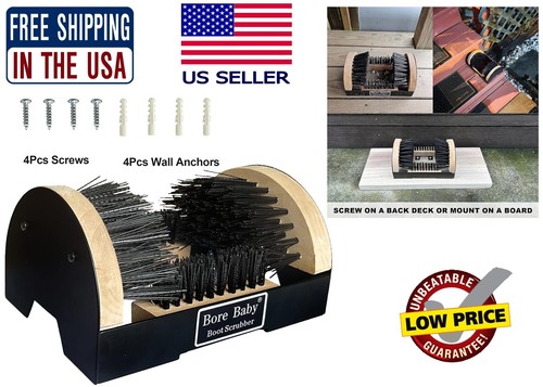 Boot Cleaner Scrubber Brush Shoe Sneaker Scraper Mud Dirts Outdoor Kit ...