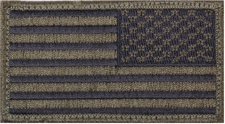USA Military American Flag Morale Patch with Hook Backing | eBay