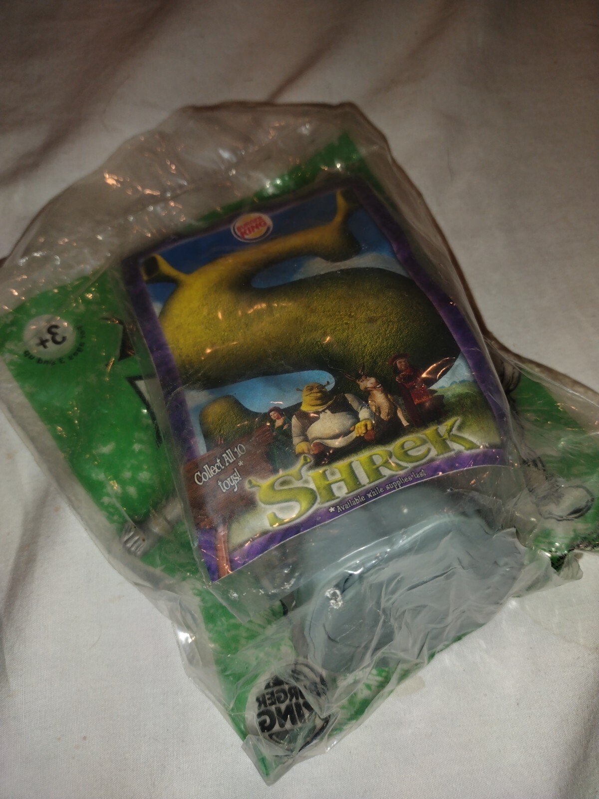 2001 Shrek Burger King Kids Meal Toy #2 HASSLE IN THE CASTLE DreamWorks ...