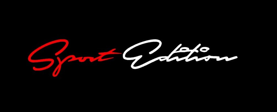 SPORT EDITION Decal Sticker Racing Performance Sports Car Truck Emblem ...