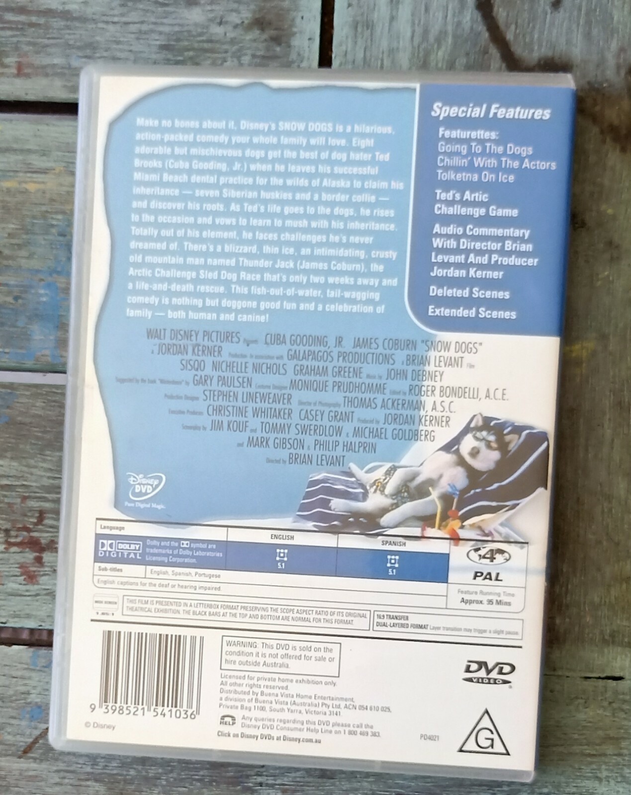 Walt Disney Snow Dogs. DVD. | eBay Australia