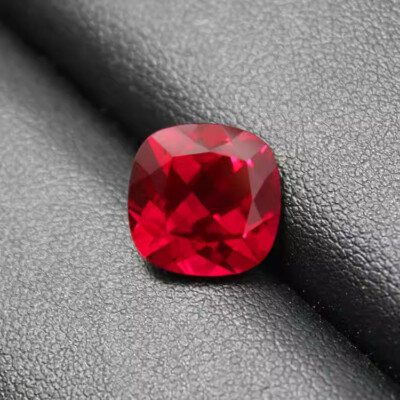 8mm Fatsquare Crystal Carbuncle Gems Barklyite Ruby Stone Gemstone Gem ...