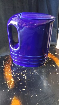 Westinghouse Refrigerator Water Pitcher Cobalt Blue by Hall China USA ...