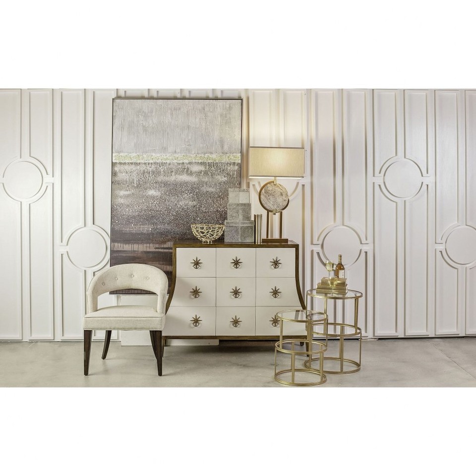 Cafe Bronze Table Lamp with Grey Marble Accent with Gold Shade made of ...