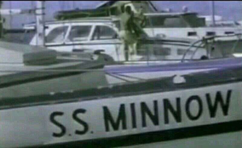 Famous SS Minnow Skipper's Cruise Boat Gilligan's Island Marina Metal ...
