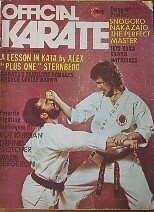 11/73 OFFICIAL KARATE ALEX STERNBERG ROY KURBAN BLACK BELT KUNG FU ...