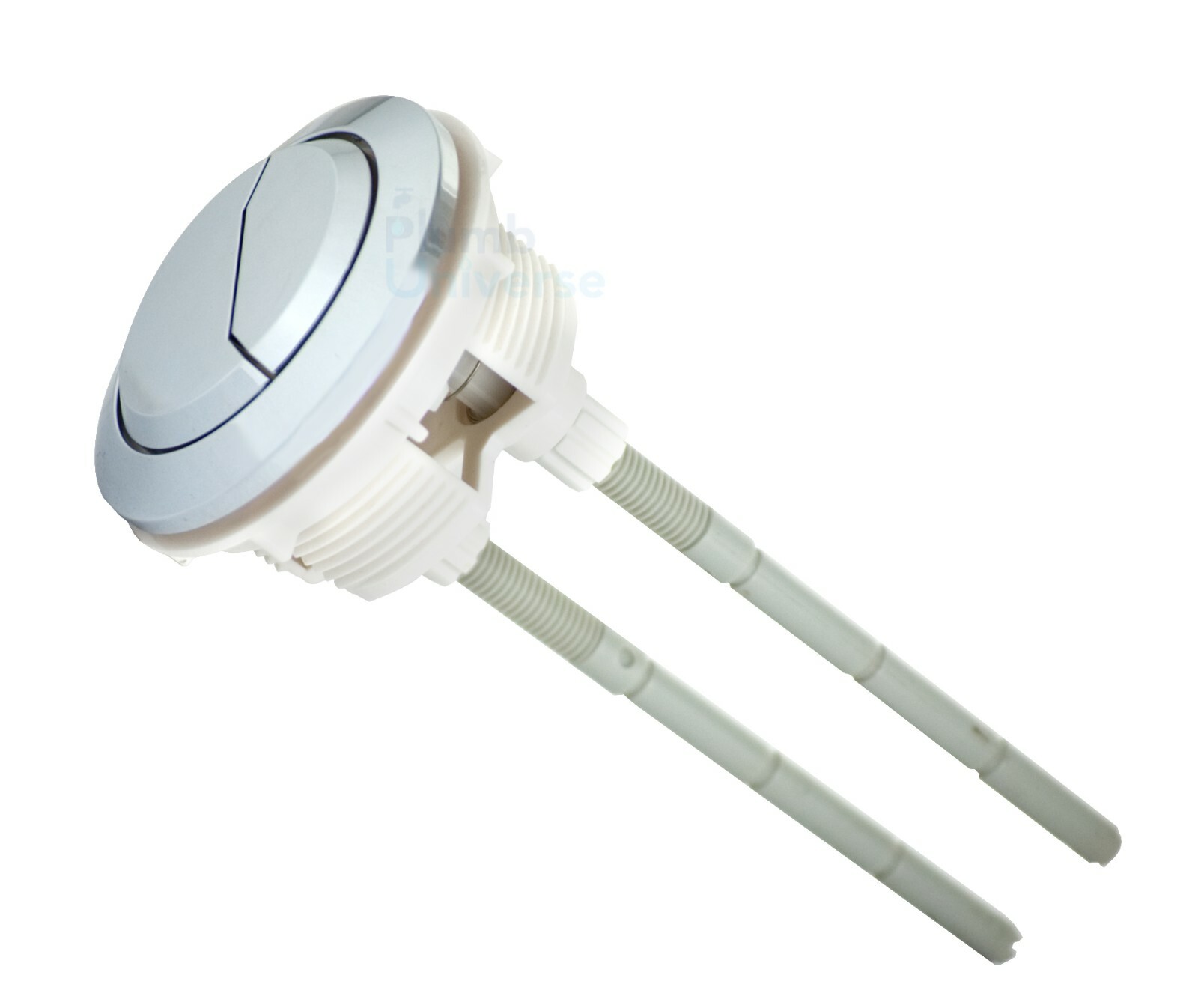 58mm Universal Dual Type Toilet Flush Button Cistern WC Loo Flush Valve ...