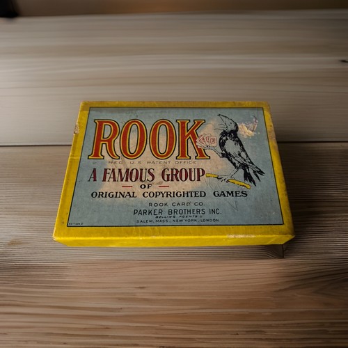 Vintage Rook Card Game, 1926 Edition D Authors Antique Old Parker ...