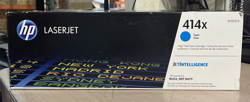HP LASERJET 414X CYAN TONER | eBay