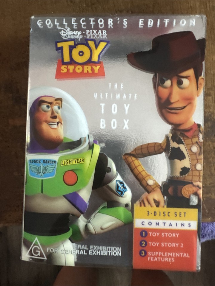 Toy Story - "The Ultimate Toy Box" - Collector's Edition DVD Box Set ...