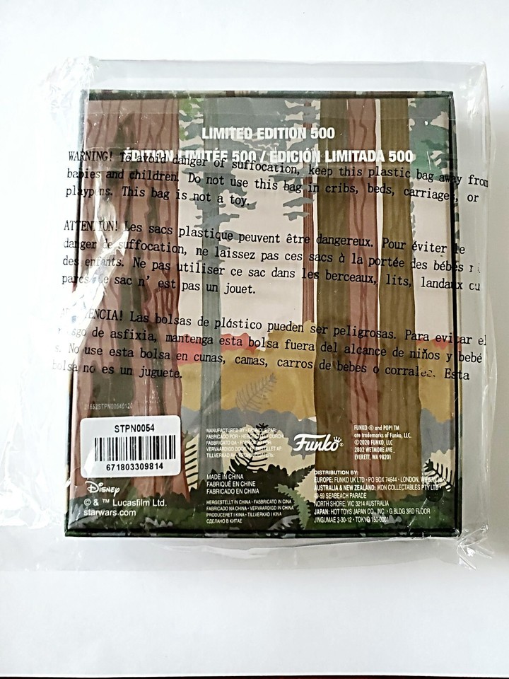 Disney Star Wars Funko Pop Endor C-3PO Ewoks Jumbo LE 500 Jumbo Boxed ...