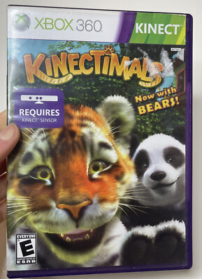 Kinectimals Microsoft Xbox 360, Kinect Compatible, 2010, Case, Pre ...