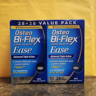 Osteo Bi-Flex Ease Advanced Triple Action 28 + 28 Mini Tablets EXP 12/2026 & UP 30768793548| eBay