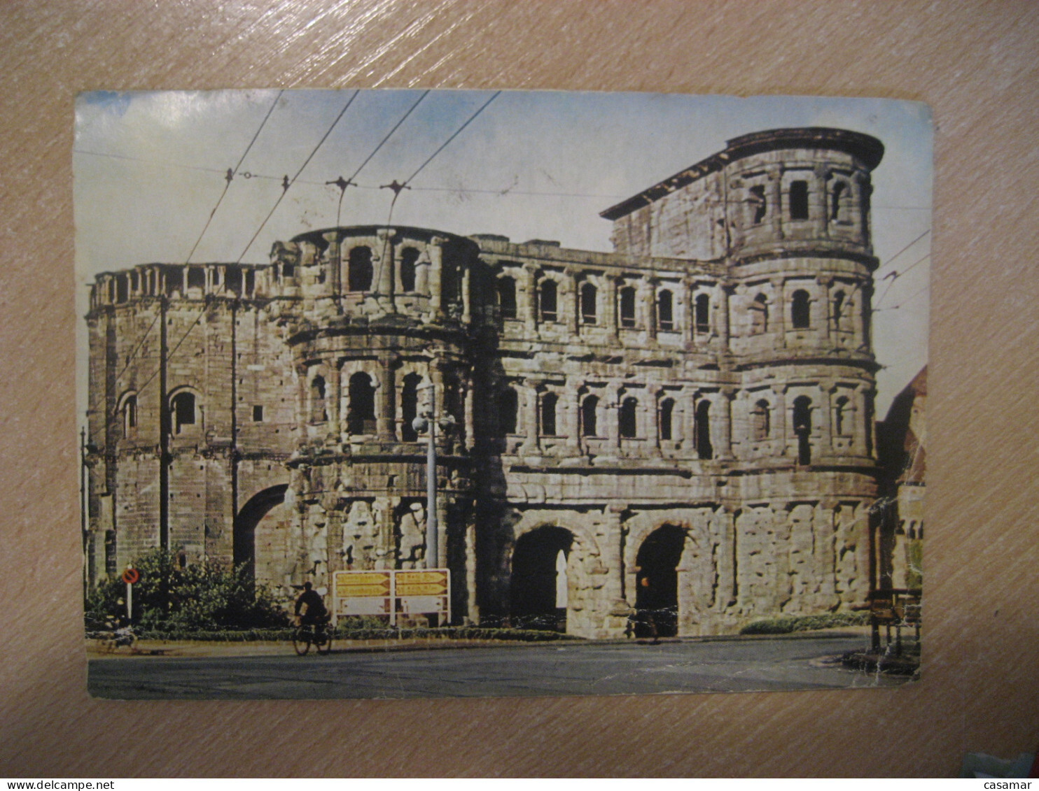 Trier Moselle The Porta Nigra Cancel 1964 Tando Adam Pakistan Germany ...