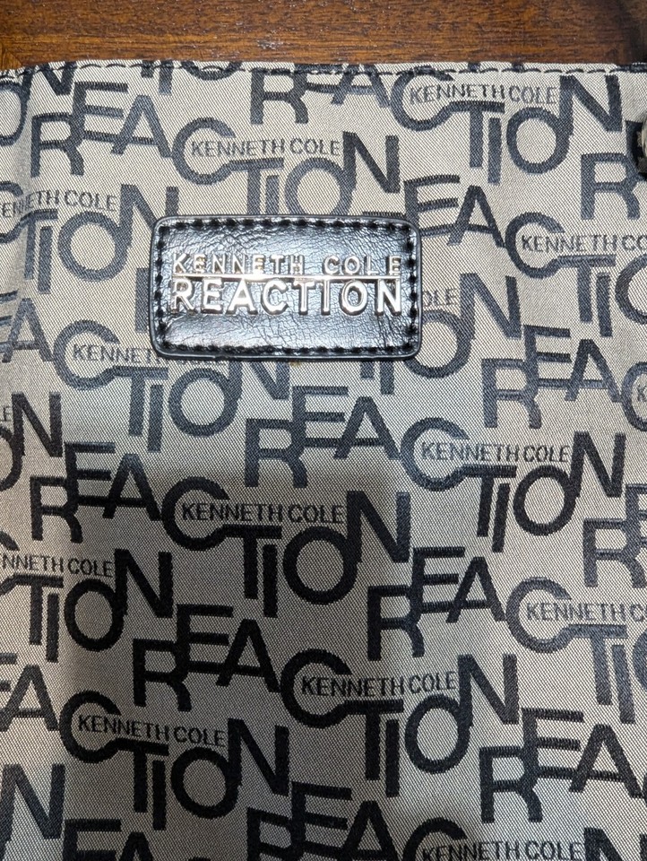 Kenneth Cole Reaction Logo Canvas Tote Bag | eBay