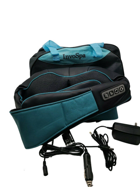 InvoSpa Shiatsu Back and Neck Massage Cushion Chair for sale online | eBay