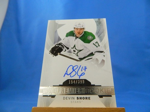 Devin Shore Upper Deck Premier 2015-19 RC Rookie /399 Autograph Auto | eBay