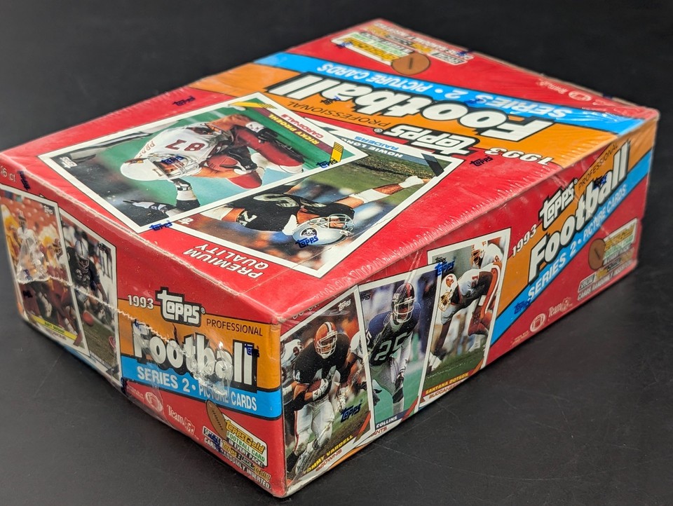 1993 TOPPS SERIES 2 FOOTBALL CARD WAX BOX 36 PACKS FACTORY SEALED | eBay