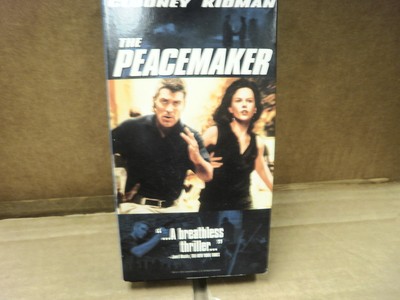 L44 THE PEACEMAKER GEORGE CLOONEY DREAMWORKS 1997 USED VHS TAPE ...