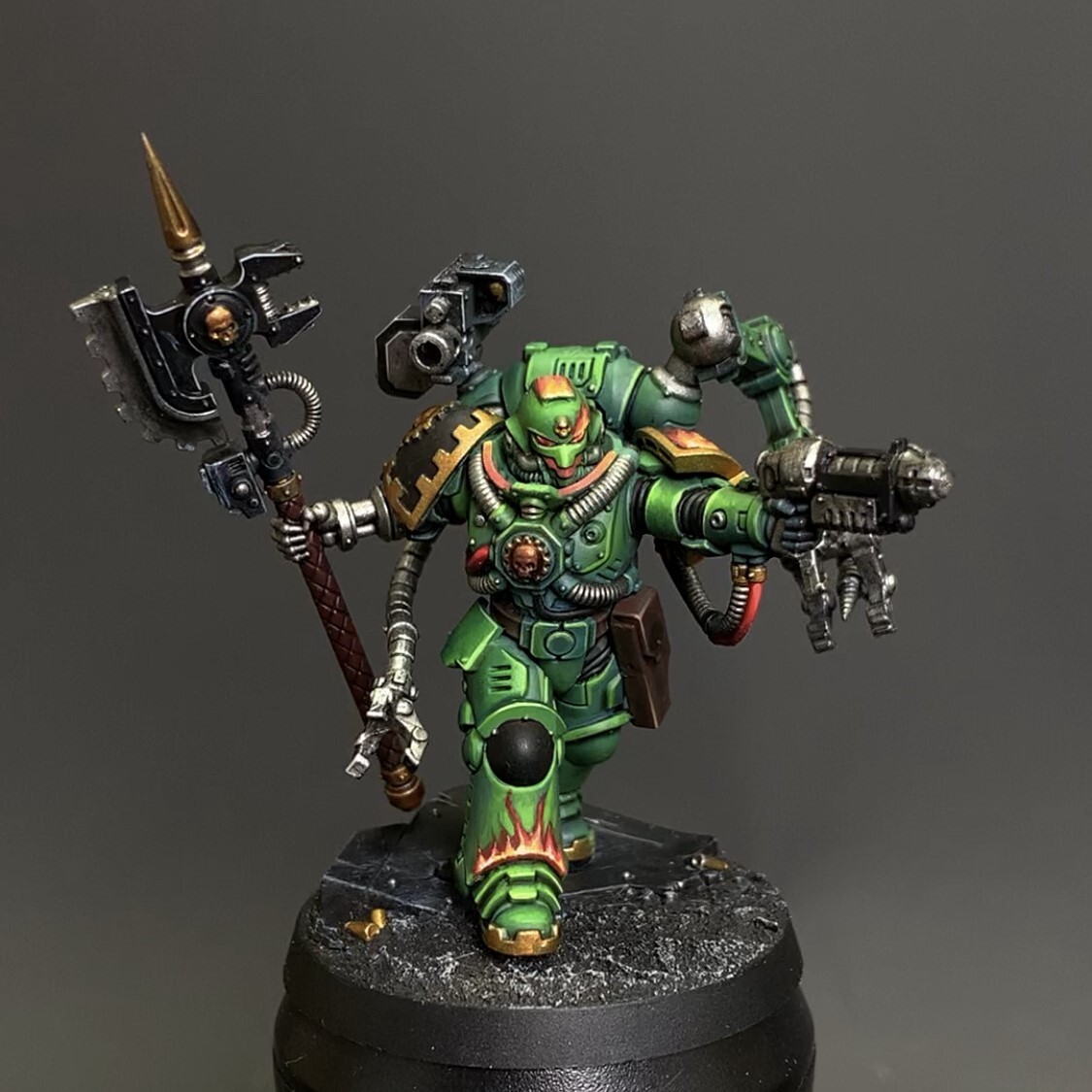 Warhammer 40k Space Marine Salamanders