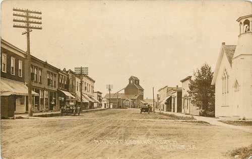Iowa, IA, Latimer, Main ST Looking North 1918 Real Photo Postcard | eBay