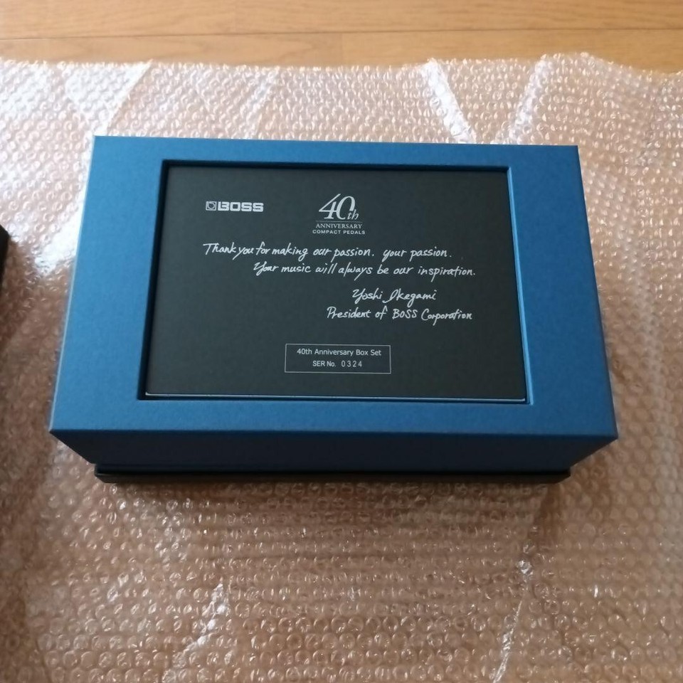 BOSS Box-40 Compact Guitar Effect Pedals 40th Anniversary Box PH-1 SP-1 ...