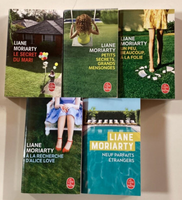 5 romans Liane Moriarty Secret mari neuf étrangers Alice LIVRE | eBay