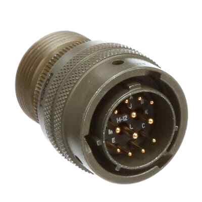 1pc AMPHENOL INDUSTRIAL (ZHUHAI) PT06A-14-12P Plug Bayonet Lock Class A ...