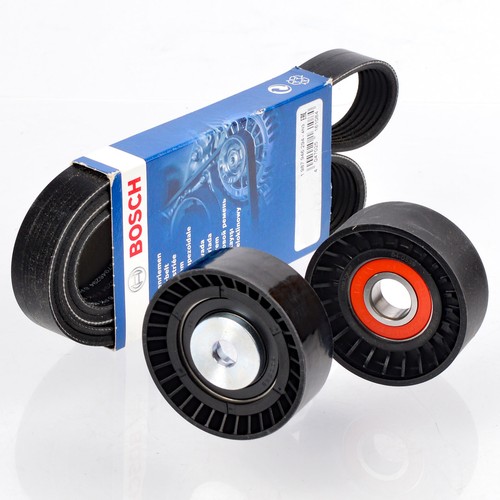 BOSCH Keilrippenriemen 6PK1733 + Rollen Satz für BMW 3er E36 Z3 1.9 ...