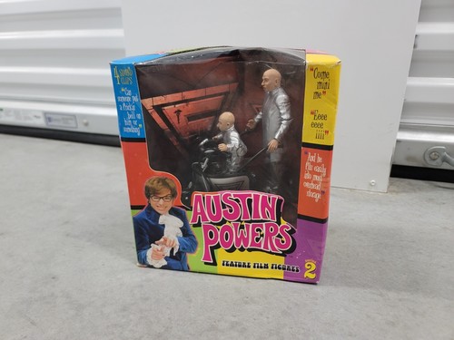 Austin Powers Dr. Evil & Mini Me 1999 McFarlane Toys Double Action ...