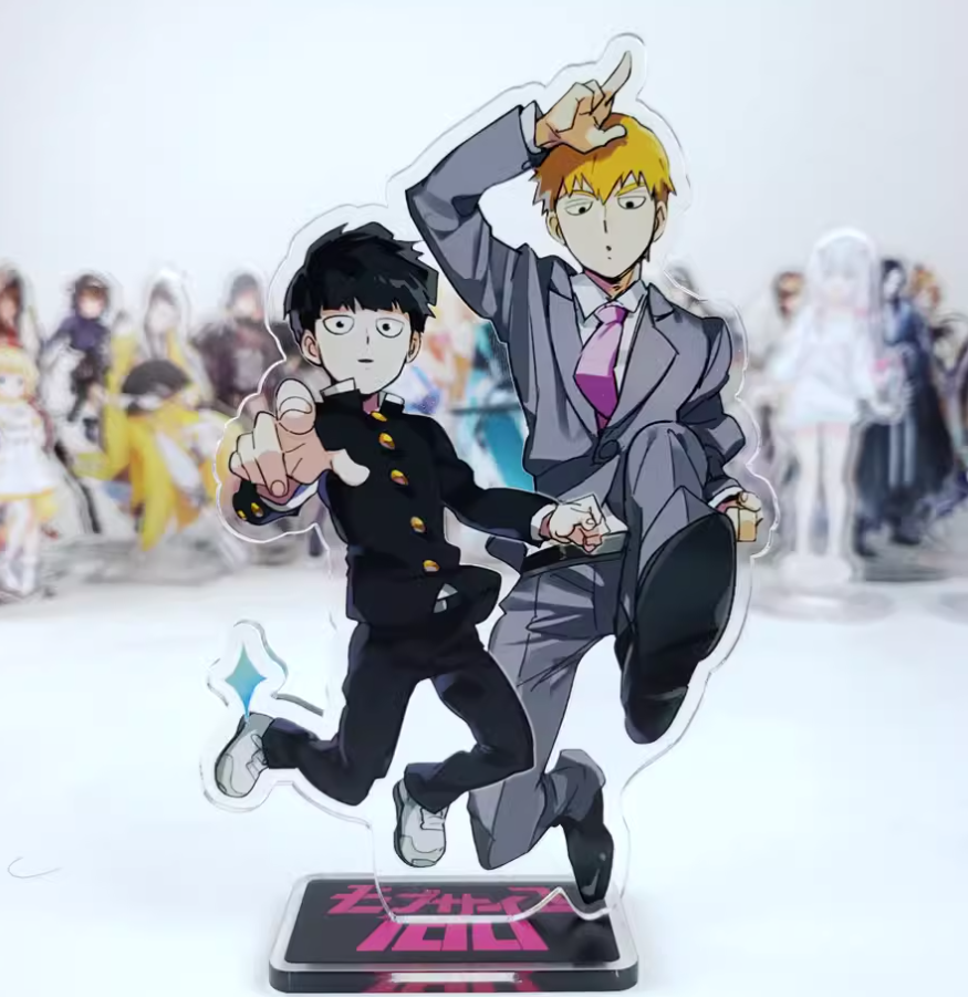 Anime Mob Psycho 100 Reigen Arataka Mob Acrylic Stand Figure Desktop ...