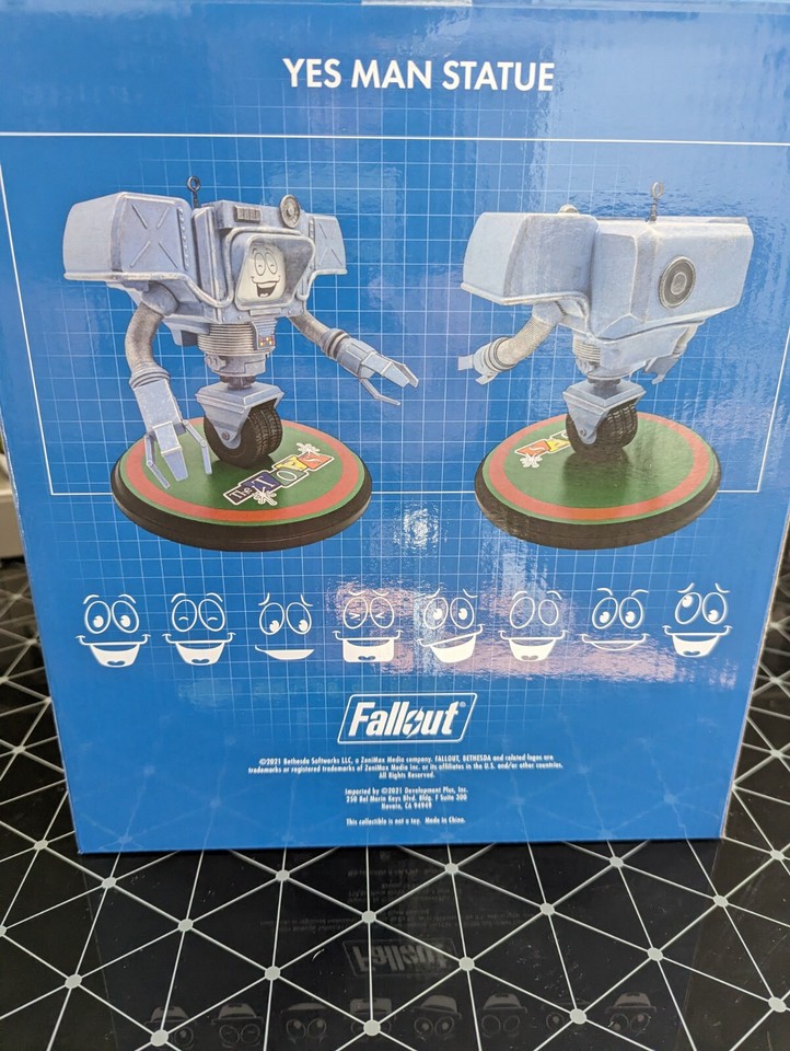 Bethesda The Tops Fallout New Vegas Yes Man Statue - #423/1000 - Minor ...