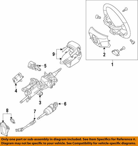 45810-60190 Toyota Column assy, steering 4581060190, New Genuine OEM ...