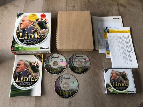 Links 2001 golf arnold palmer course designer PC FR big box carton | eBay