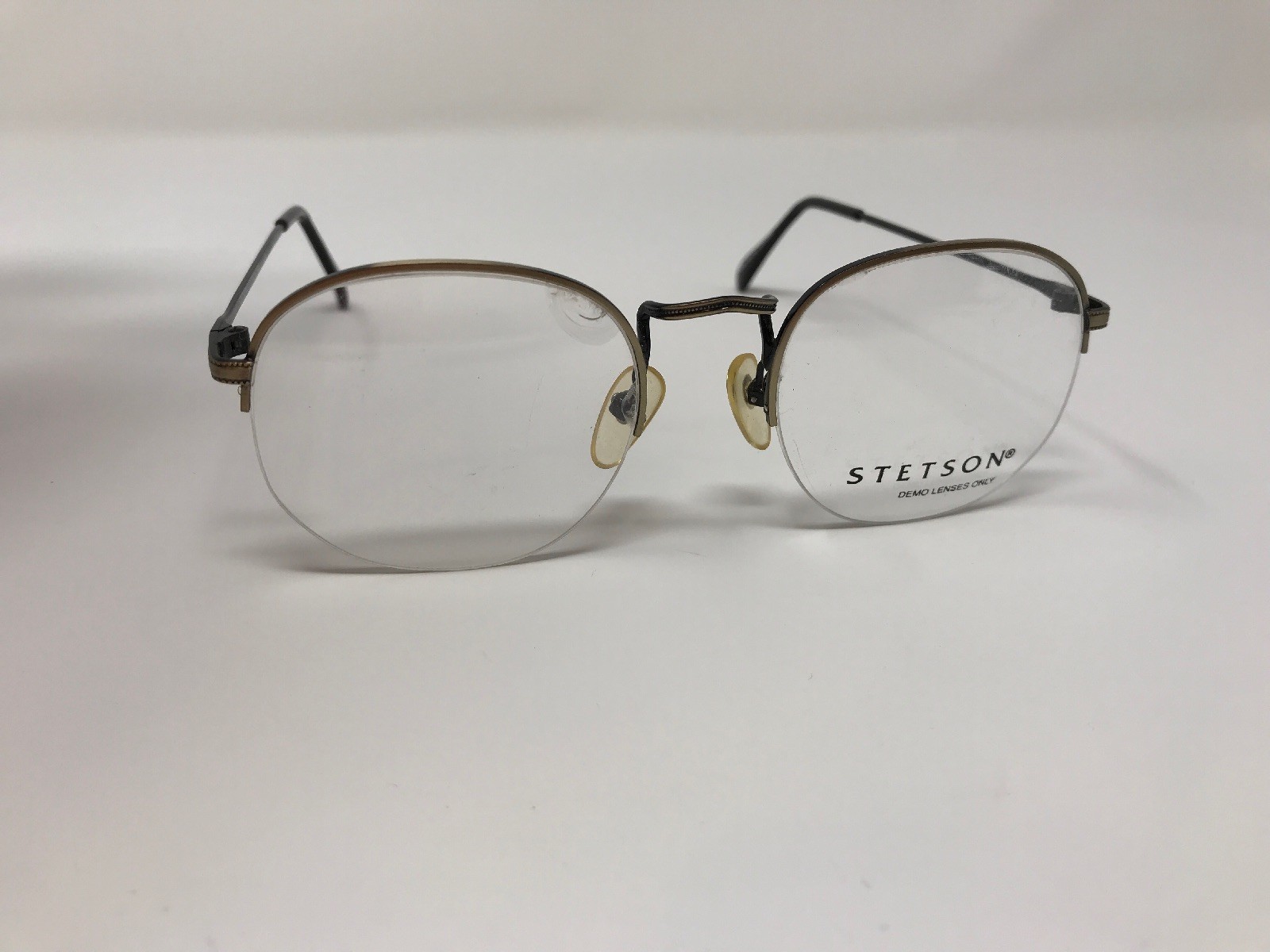 Stetson Legends Eyeglass 106 Zyloware 040 51-19-142 Ant Bronze Half Rim ...