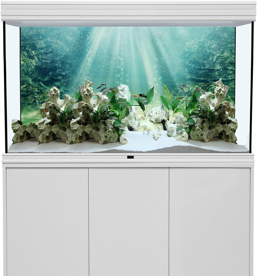 AWERT Aquarium Background Aquatic Plant Bubble Underwater Ocean Floor ...