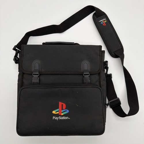 Sony Playstation 1 Travel Bag Console System Carrying Case Black OEM ...