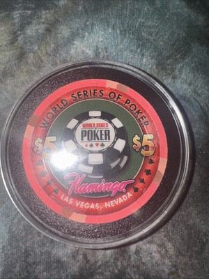 FLAMINGO Hilton LAS VEGAS NV 2007 $5 CASINO CHIPS-wSOP Limited | eBay