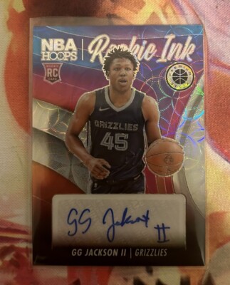 2023-24 NBA Hoops Premium Stock Rookie Ink GG Jackson II Auto RC /75 | eBay