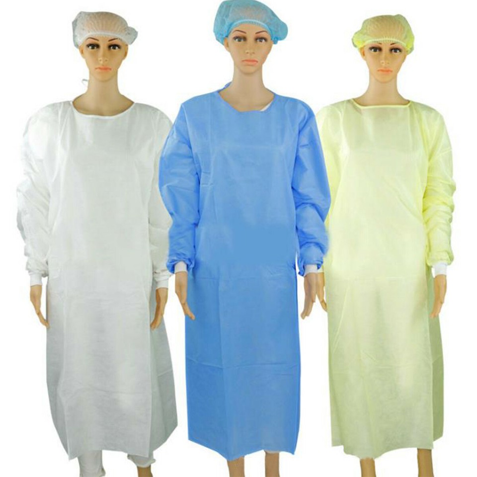 Disposable Surgical Gown One Time Aprons Medical Clothing Cleanroom ...
