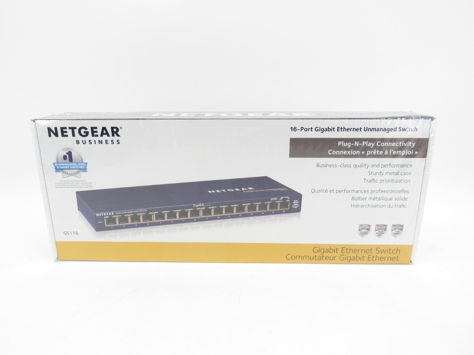 NETGEAR ProSafe (GS116) 16-Ports External Switch for sale online | eBay