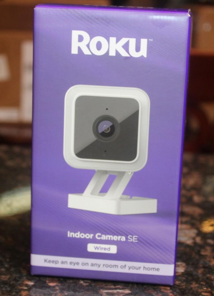 Roku Smart Home CS1000R FHD Indoor Wi-Fi Infrared SE Security Camera ...