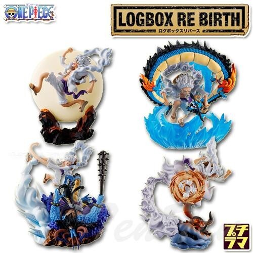 One Piece Logbox Re Birth Gear 5 Special Figure 4 Set BOX Luffy MegaHouse 2024 | eBay