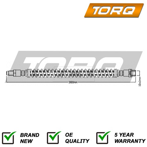 Brake Hose Rear Torq Fits Mercedes S-Class 2005- 2214200248 | eBay UK